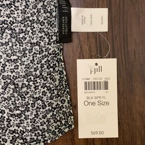 J. Jill | Accessories | Jjill Spring Floral Silk Scarf | Poshmark